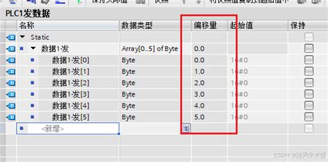 西门子中putget指令的数据传输仿真博图putget指令 Csdn博客