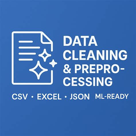 Clean And Preprocess Your Data By Romansafranko Fiverr