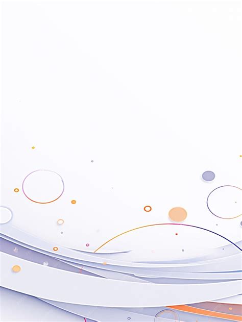 Poster With Gradients And Waves Abstract Background Word Document Border Page Design Premium