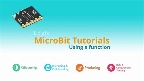 How To Use A Function With The Bbc Microbit Reaction Game Youtube