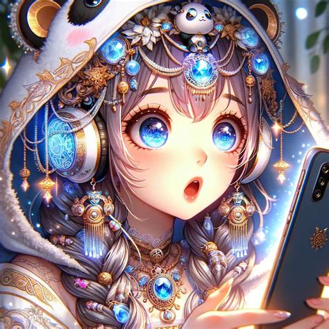 Девушка в наушниках In 2024