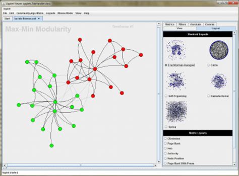 Some Karate Club Members Are Positioned Using The Fruchterman Reingold Download Scientific