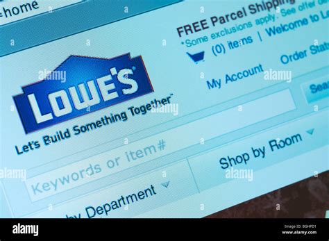 Lowes Home Improvement Website