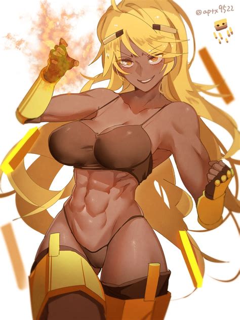 Anime Minecraft Blaze Girl