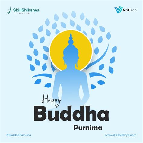Happy Buddha Jayanti From Skill Shikshya 🌸 On This Auspicious Day We Skillshikshya