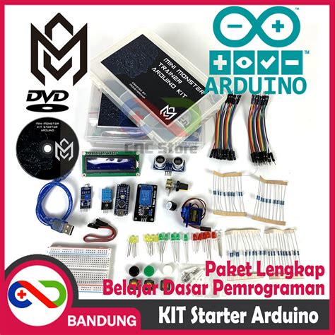 Jual Arduino Starter Kit Starter Paket Lengkap Nano Monsterchip Indonesiashopee Indonesia