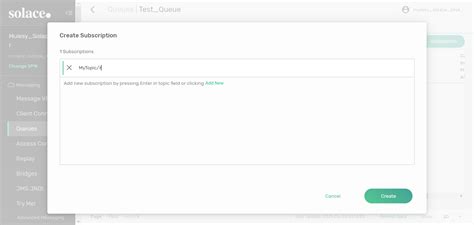 Create Solace Cloud Platform Account Mulesoft