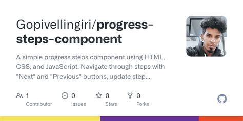 Github Gopivellingiriprogress Steps Component A Simple Progress Steps Component Using Html