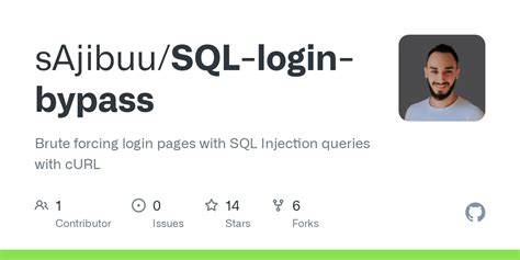 Github Sajibuusql Login Bypass Brute Forcing Login Pages With Sql