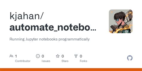 Github Kjahanautomatenotebooks Running Jupyter Notebooks