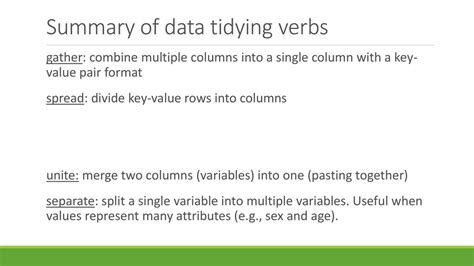 tidy data wrangling and pipelines in r ppt download