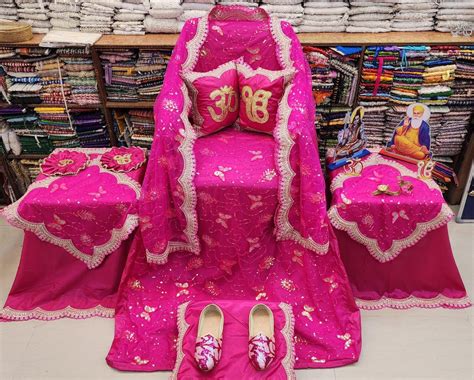 jai guruji satsang guruji chola set of 11 pcs customise guruji chola
