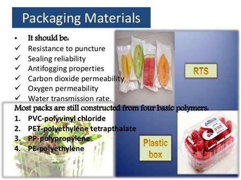 Modified Atmosphere Packaging In Vegetables