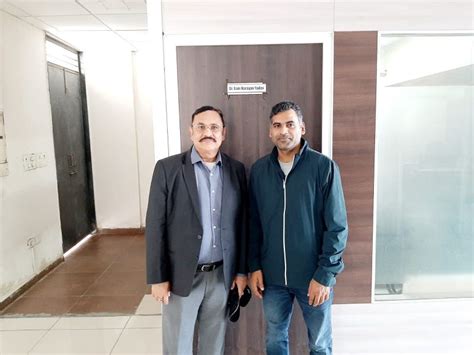 Ram Narayan Yadav On Linkedin Meeting With Professor Rajiv Misra My