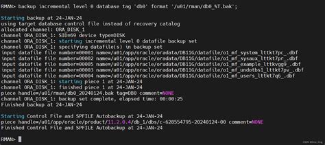Oracle Rman备份恢复实操oracle Rman恢复 Csdn博客