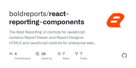 Github Boldreportsreact Reporting Components The Bold Reporting Ui Controls For Javascript