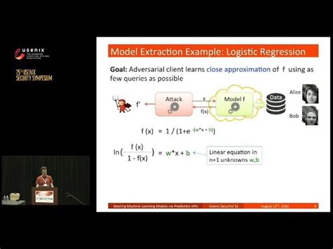 usenix security talk stealing machine learning models via prediction