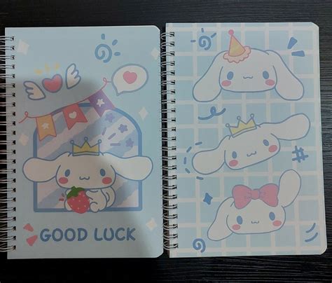 Cinnamoroll Notebook Set 2 Hobbies And Toys Stationary And Craft