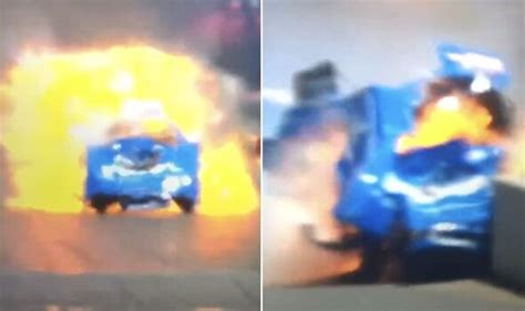 Drag Racing Legend In Hospital After Car Explodes In Race Causing Fiery