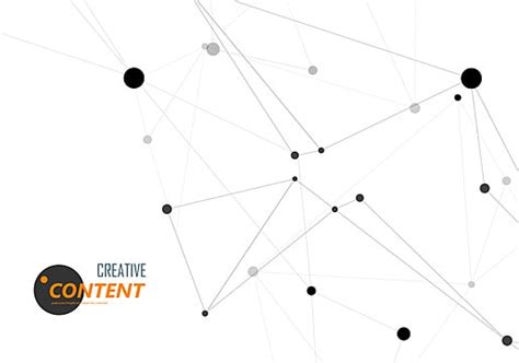 Abstract Network Connection Background Structure Networking Network