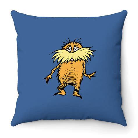 The Lorax Throw Pillows The Lorax Read Across America Throw Pillows Sold By Alysia Discordant