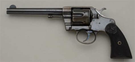 Colt Model 1892 Da Revolver 38 Cal 6” Barrel Blue Finish