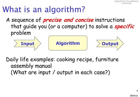 COMP108 Algorithmic Foundations Basics - ppt download