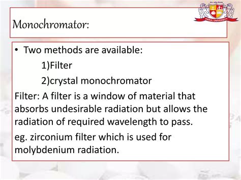X Ray Diffraction And Applications Pptx Physics Science