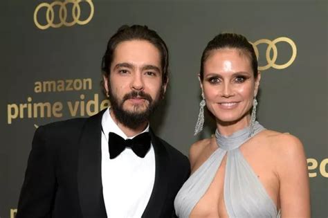 Heidi Klum Puts On Busty Display At Golden Globes After Party With Toyboy Fianc Irish Mirror