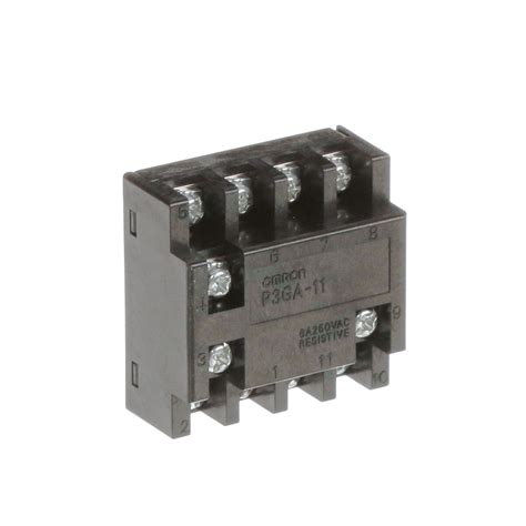 Omron Automation P3ga 11 Relay Socket 11 Pin Octal Back Mount With