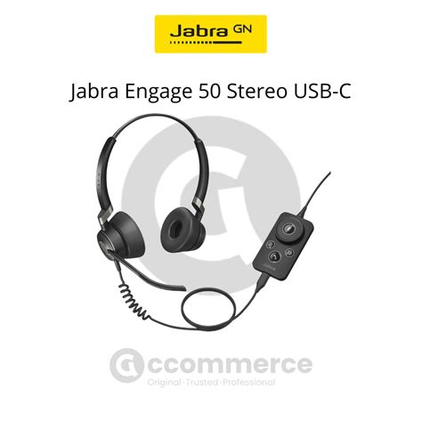 Jabra Engage 50 Stereo USB C Headset Accommerce