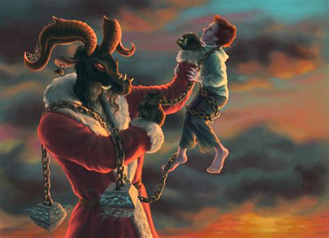 Krampus By Anastasiatsepeleva On Deviantart