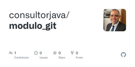 GitHub Consultorjava Modulo Git