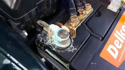 배터리 단자 부식제거 And 재발방지 작업 20150926 네이버 블로그