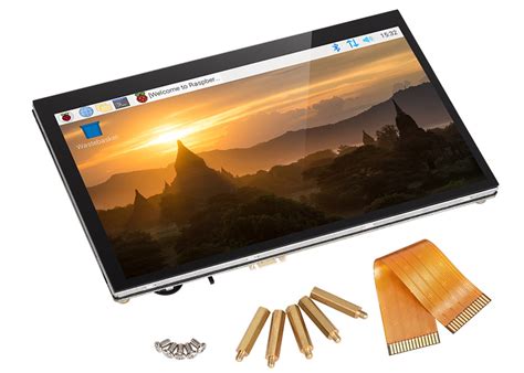 5 Inch 800x480 5 Point Touch Screen With Raspberry Pi 4 Model B Kits