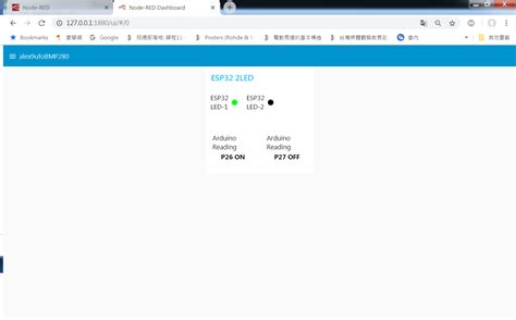Alex9ufo 聰明人求知心切 Esp32 Web Server Control 2 Led And Show State In Node Red