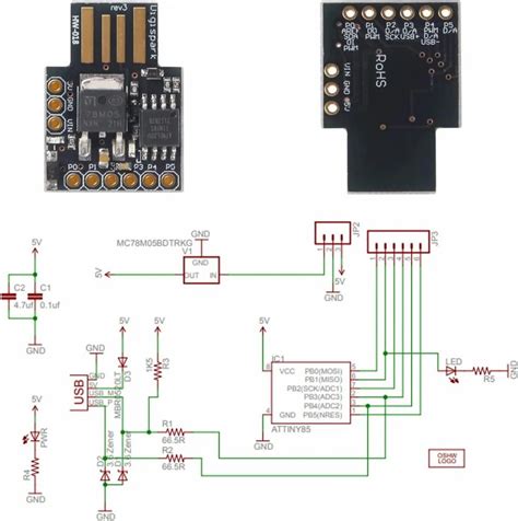 ATTINY85 USB DEVELOPMENT BOARD TINY85 At 264 Piece Badarpur New Delhi ID 2852730092930