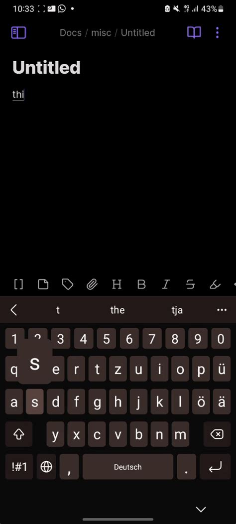 Mobile Ui Typing Reversed Help Obsidian Forum