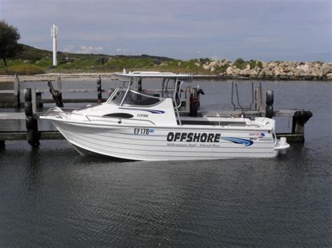 Mercruiser V6 Mpi Engine Fitted To Quintrex 670 Offshore With Alpha 1 Drive Hi Tech Marine
