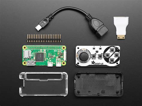 joy bonnet pack for raspberry pi zero includes pi zero w id 3205