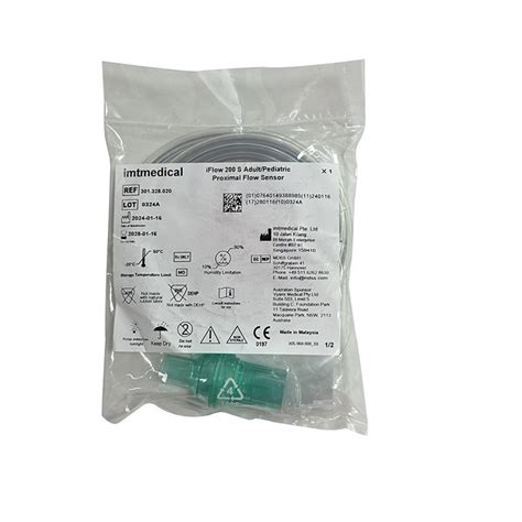 Iflow 200s Adultpediatric Proximal Flow Sensor 301328020 Manufacturers And Suppliers Iflow 200s Adultpediatric Proximal Flow Sensor 301328020 Manufacturers And Suppliers