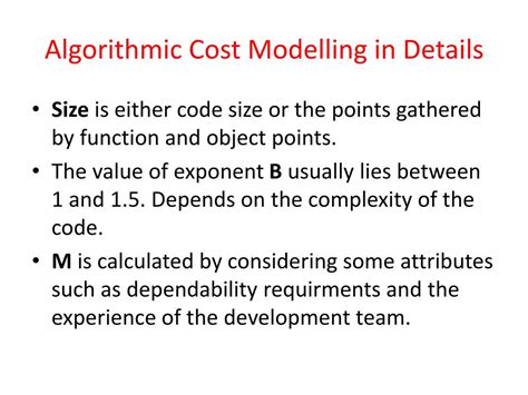 PPT - COST ESTIMATION TECHNIQUES AND COCOMO PowerPoint Presentation, free download - ID:1677730