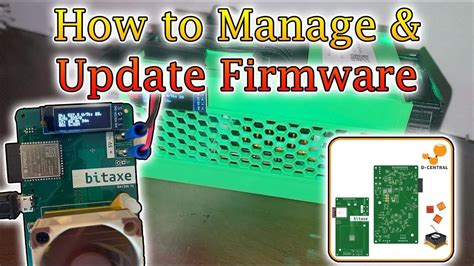How To Manage BitAxe Update Firmware