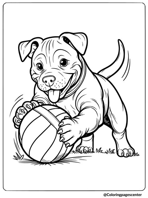 8 Pitbull Coloring Pages Free Printable Pdfs