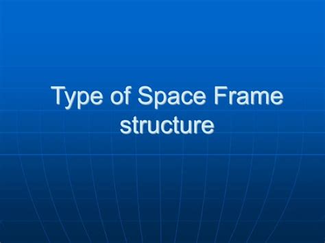Space Frame Pdf