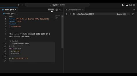 james balamuta ph d on linkedin quarto pyodide python