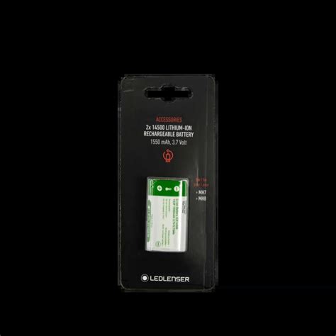 Battery Rechargeable Pack 2 X 14500 Li Ion 37v 1550mah Awesome Tools
