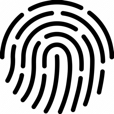 Finger Fingerprint Id Scan Security Touch Print Icon Download On Iconfinder