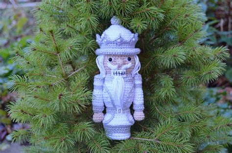 Nutcracker Crochet Pattern Christmas Decoration Amigurumi Doll