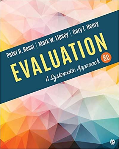 pdf evaluation a systematic approach 8th edition textook